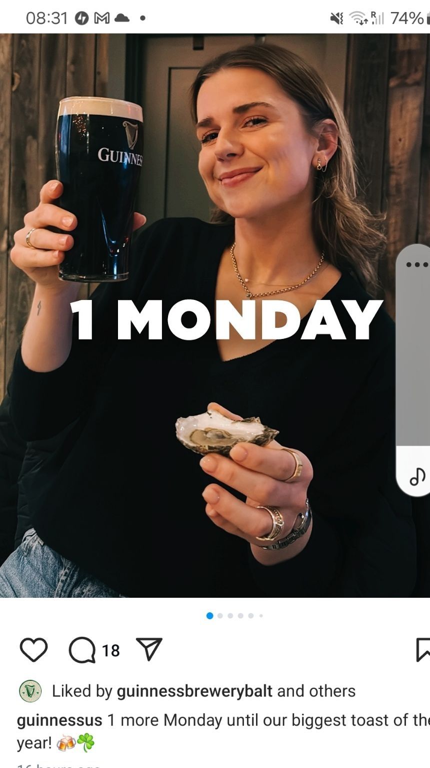 Diageo #alcohol Guinness #glum St.Patrick’s Day @guinnessus – Drinkawaste